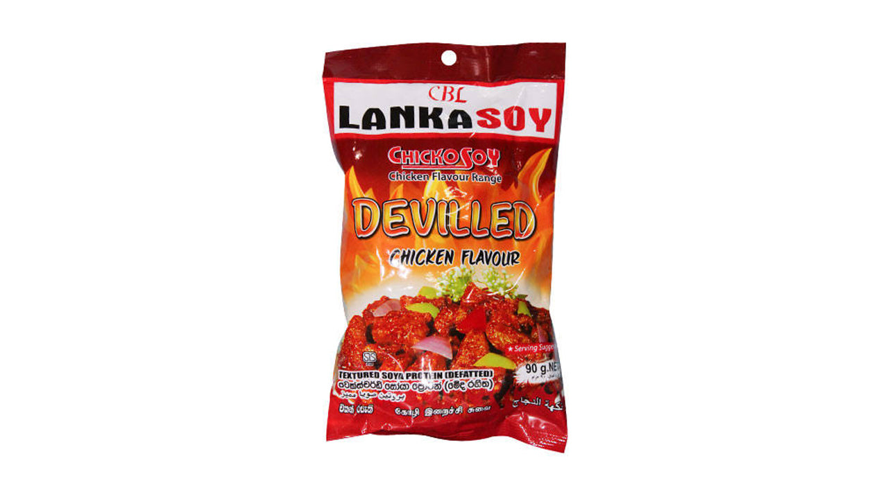 Lankasoy Devilled Chicken Flavored Soy Nuggets (90g) – Lakpura®