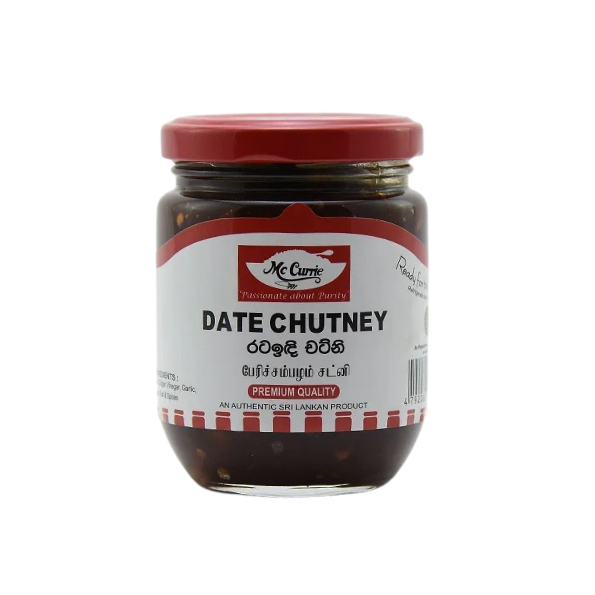 Mc Currie Date Chutney (300g) – Lakpura®