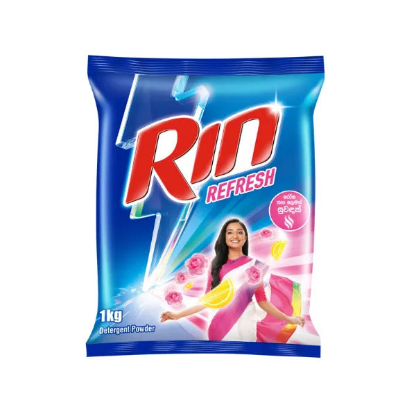 Rin Refresh Lemon & Rose Detergent Powder (1kg) – Lakpura®